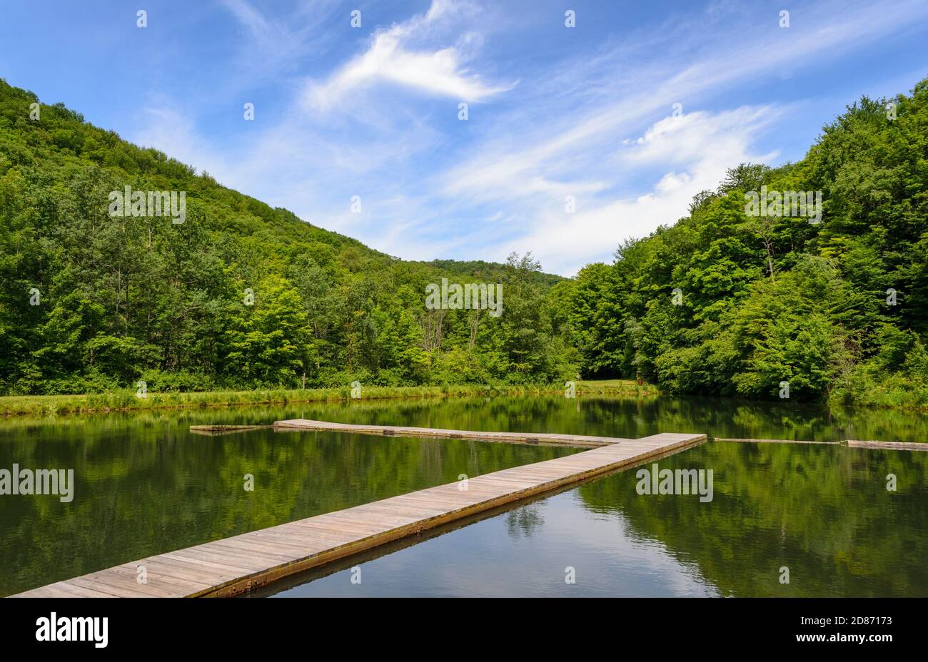 Pennsylvania Lumber Museum Stock Photo - Alamy