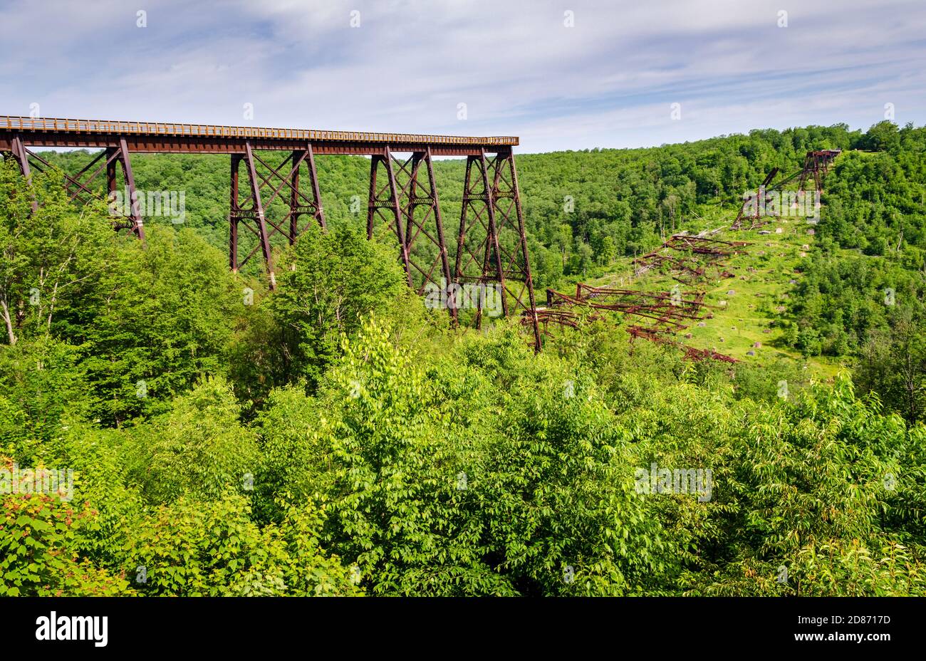 Kinzua Bridge State Park Stock Photo - Alamy