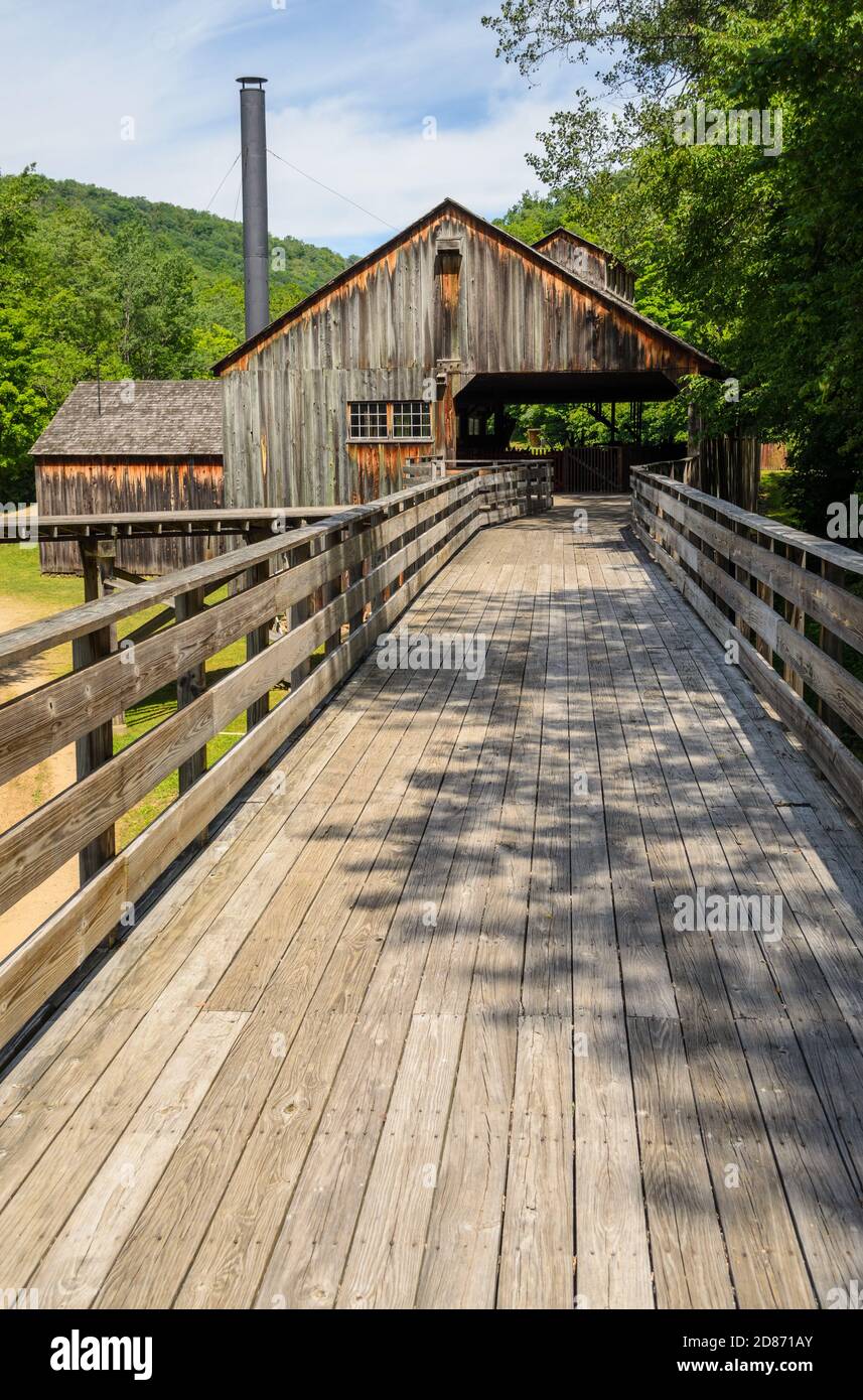 Pennsylvania Lumber Museum Stock Photo - Alamy