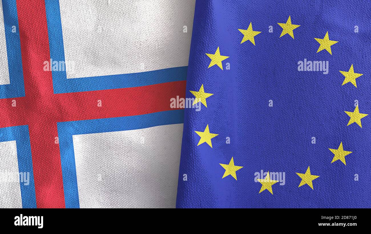 European union faroe islands flag hi-res stock photography and images ...