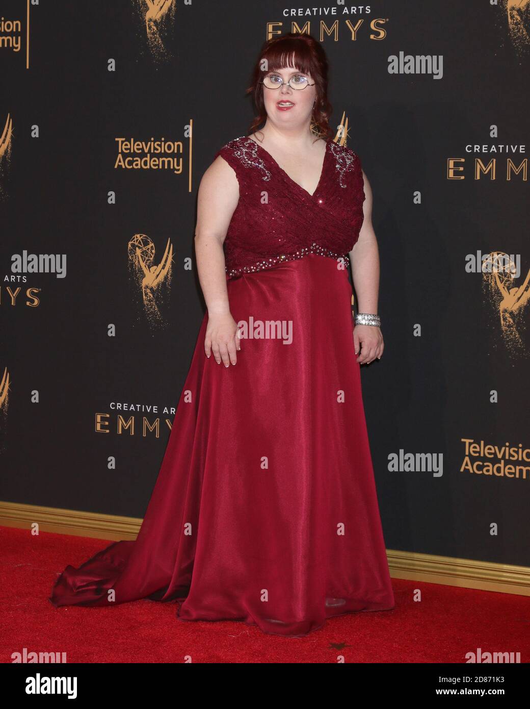 LOS ANGELES - SEP 9: Rachel Osterbach at the 2017 Creative Emmy Awards ...