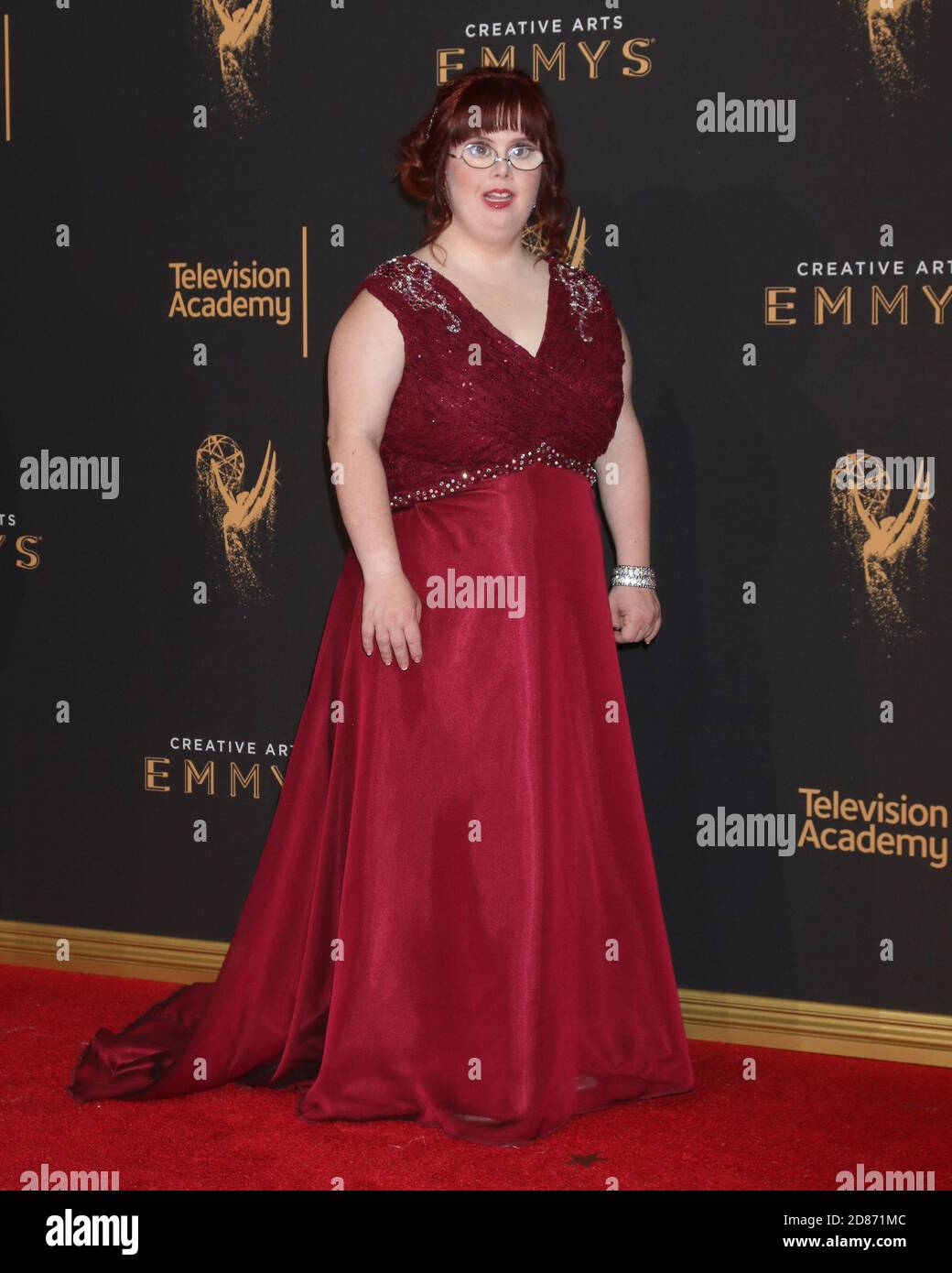 LOS ANGELES - SEP 9: Rachel Osterbach at the 2017 Creative Emmy Awards ...