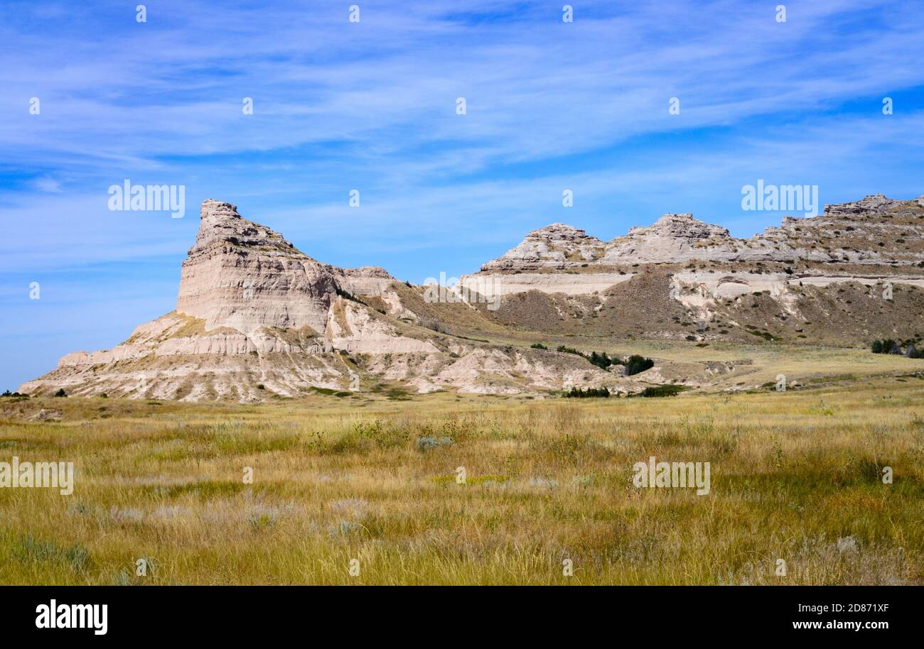 Scotts Bluff National Monument Stock Photo - Alamy