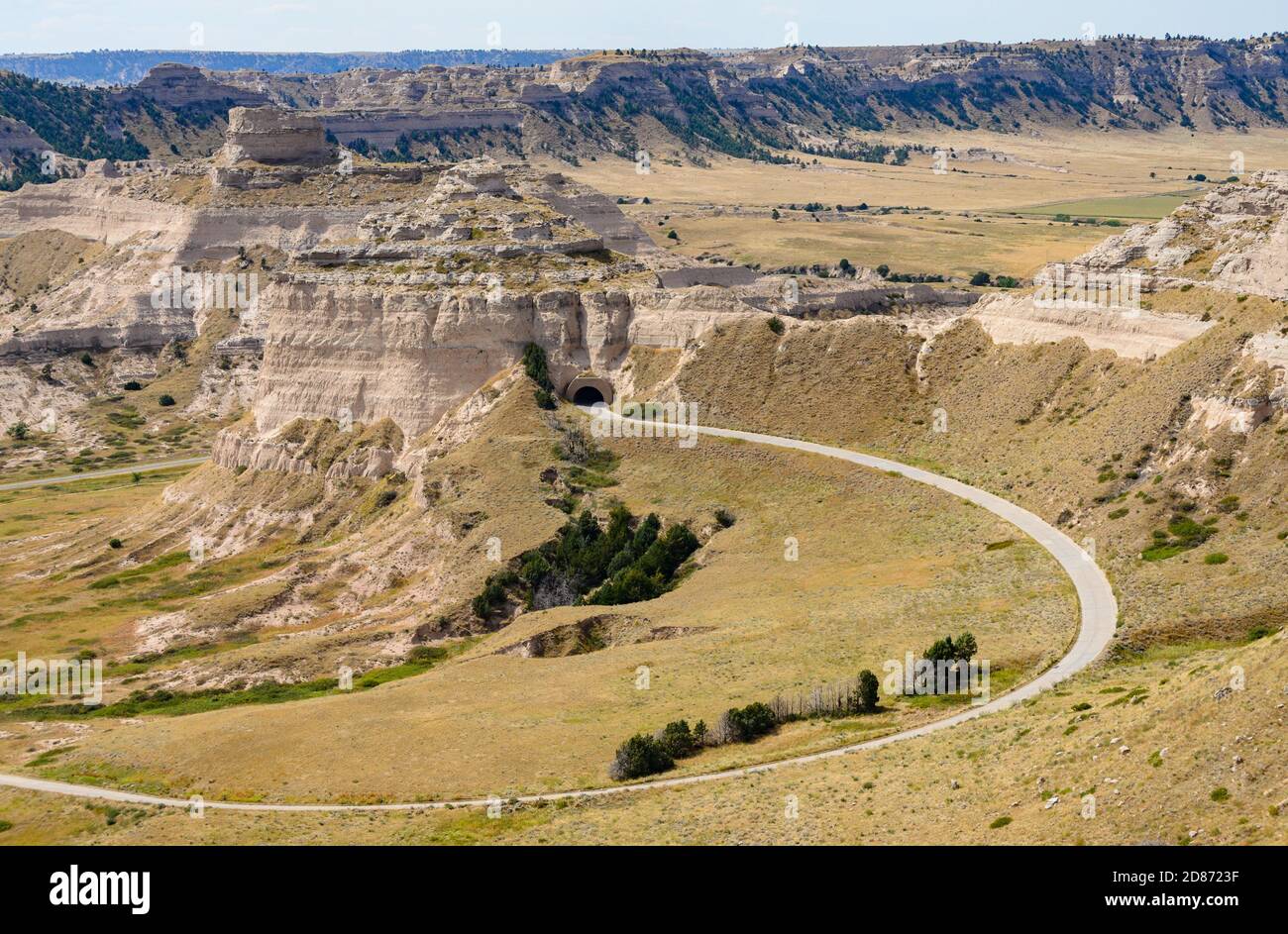 Scotts Bluff National Monument Stock Photo - Alamy