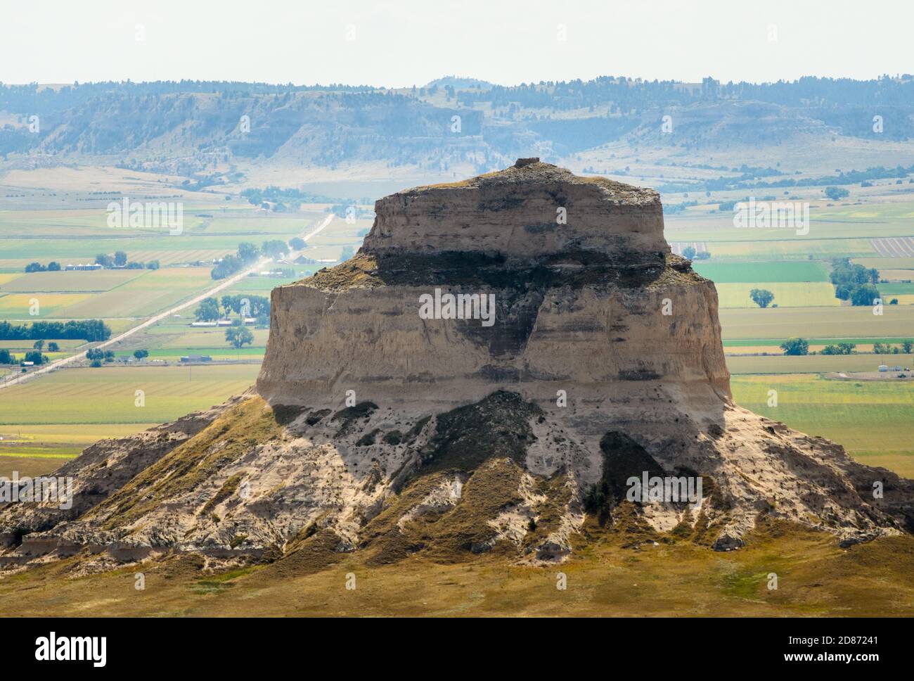 Scotts Bluff National Monument Stock Photo - Alamy