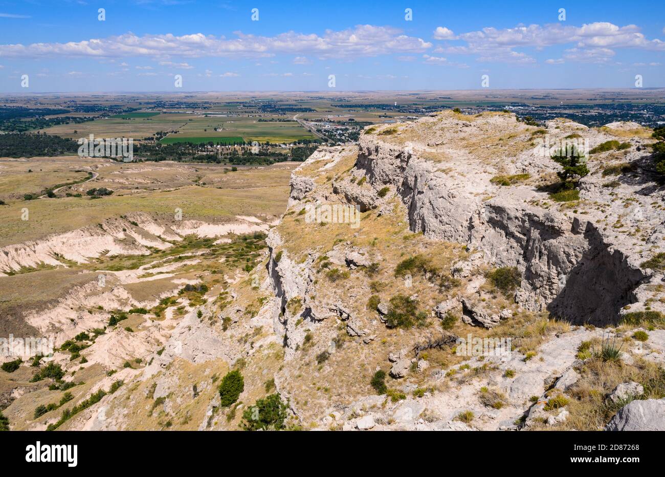 Scotts Bluff National Monument Stock Photo - Alamy