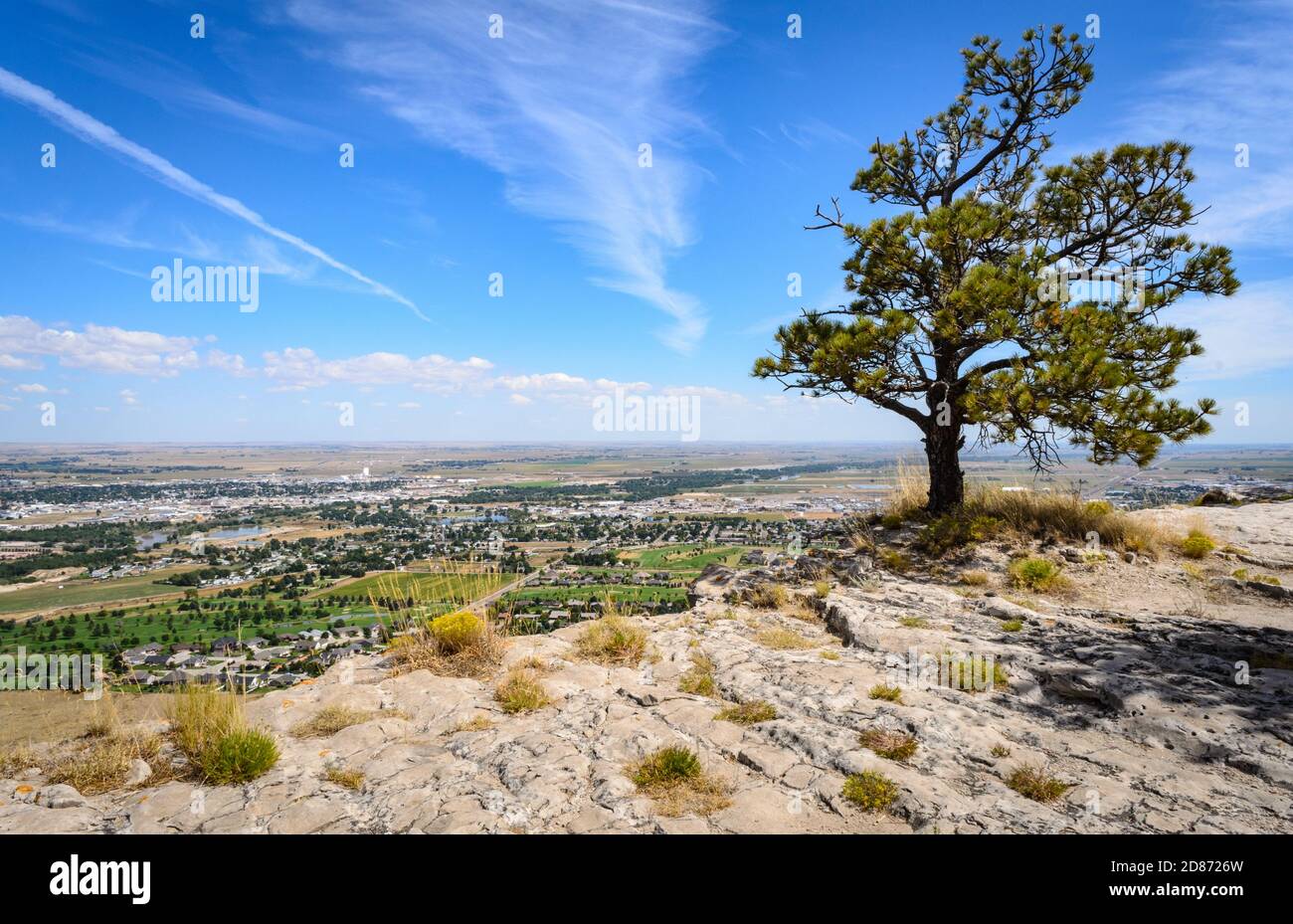 Scotts Bluff National Monument Stock Photo - Alamy