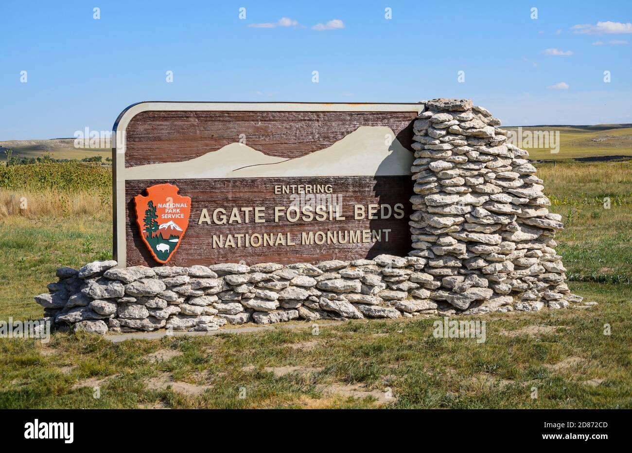 Agate Fossil Beds National Monument Stock Photo - Alamy
