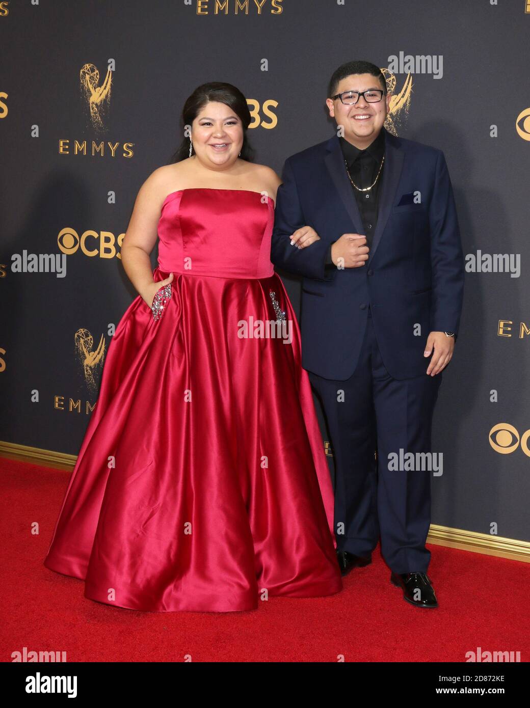 LOS ANGELES - SEP 17: Raini Rodriguez, Rico Rodriguez at the 69th ...