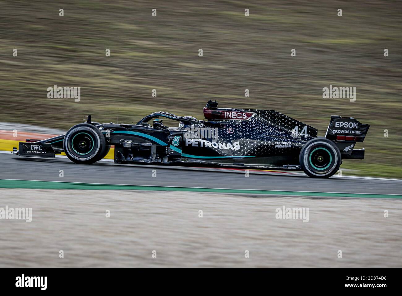 44 HAMILTON Lewis (gbr), Mercedes AMG F1 GP W11 Hybrid EQ Power+ ...
