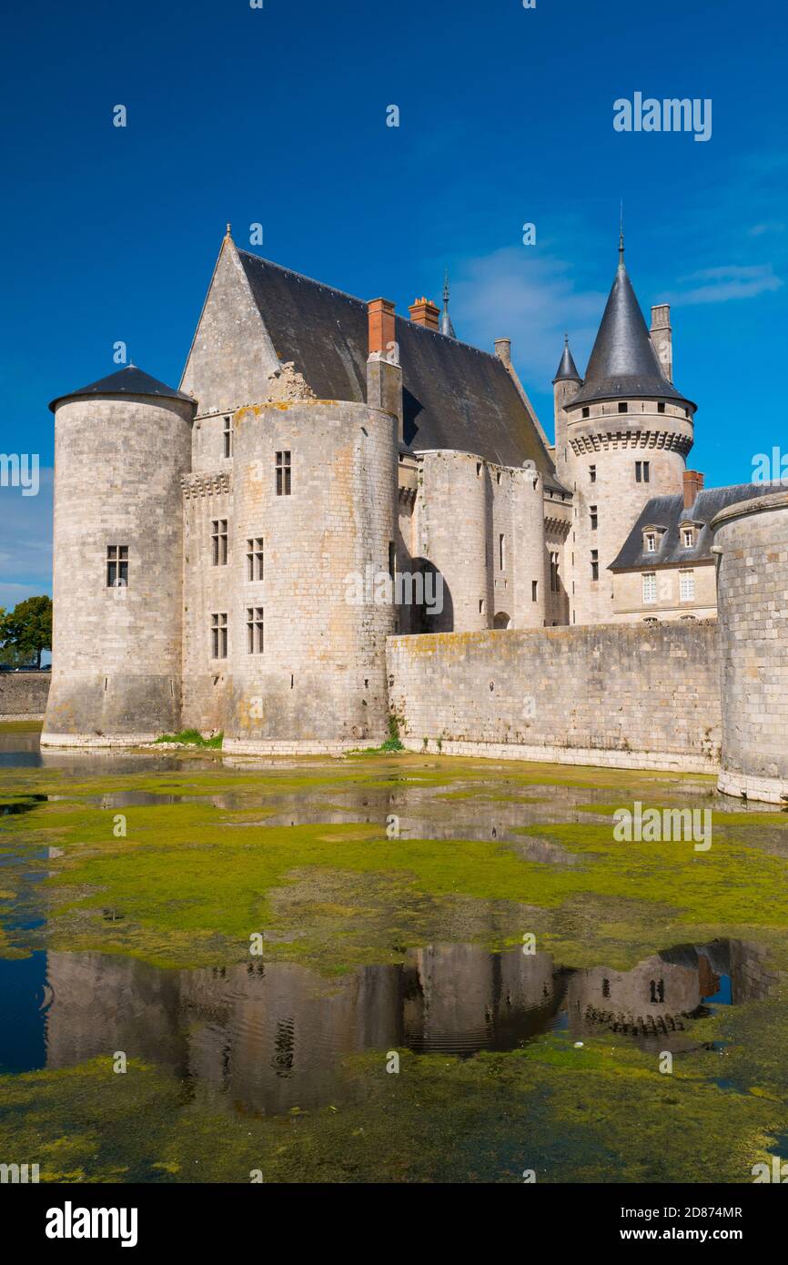France, Loiret (45), Sully-sur-Loire, castle, part called "the Donjon ...