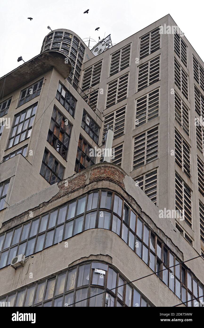 Old concrete building in hi-res stock photography and images - Alamy