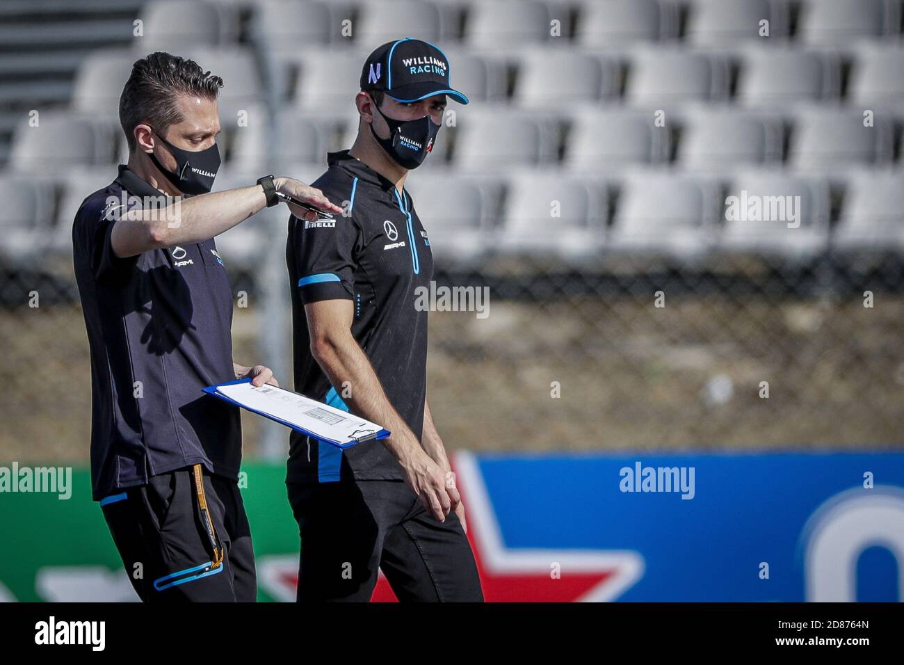 LATIFI Nicholas (can), Williams Racing F1 FW43, portrait during the ...