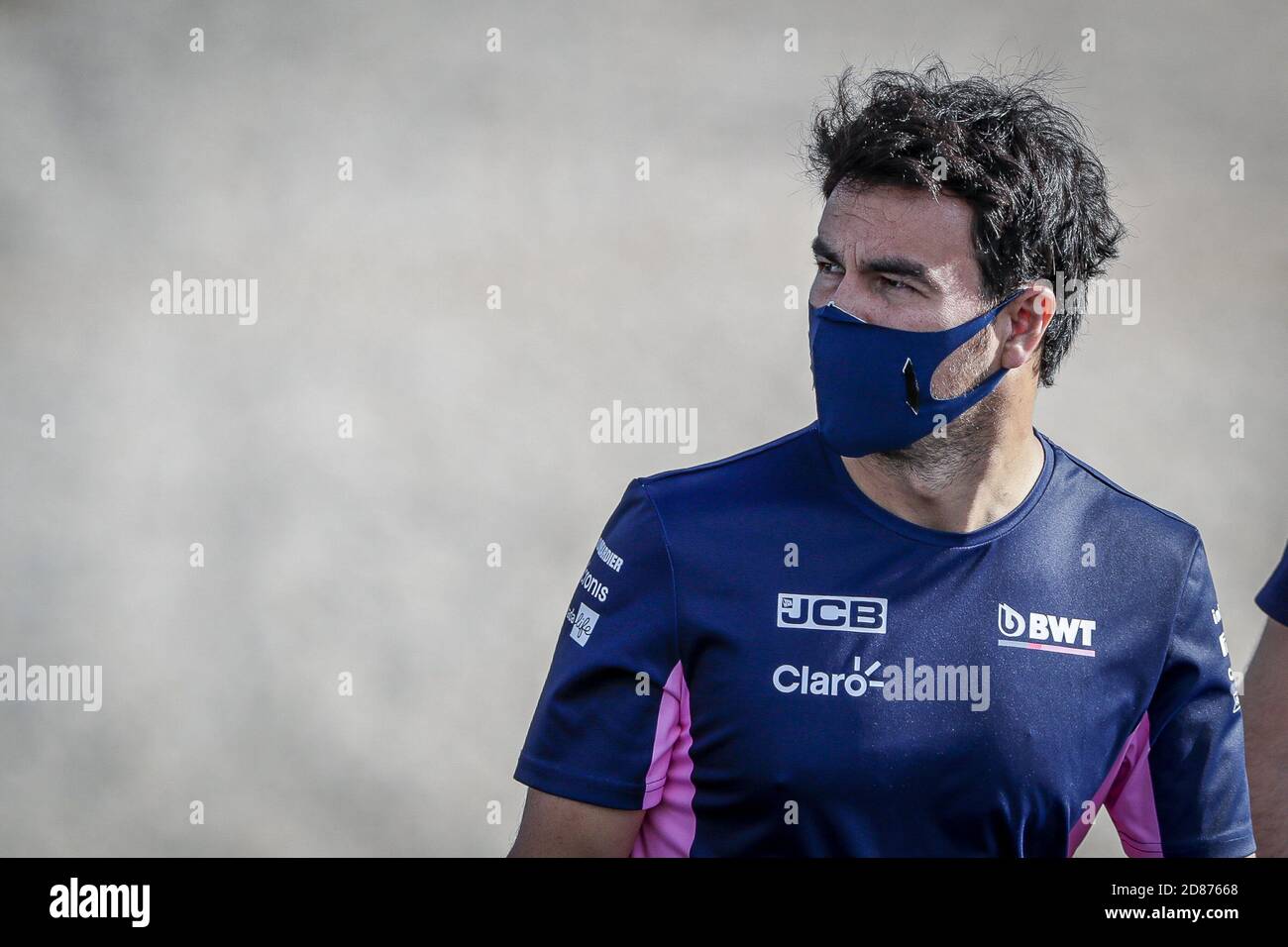 PEREZ Sergio (mex), Racing Point F1 RP20, portrait during the Formula 1 ...