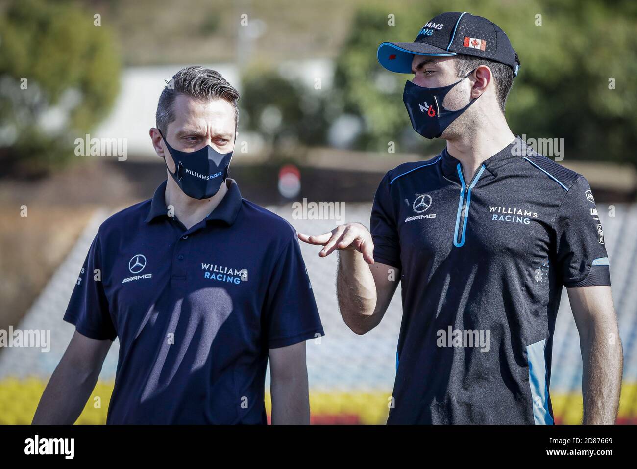 LATIFI Nicholas (can), Williams Racing F1 FW43, portrait during the ...