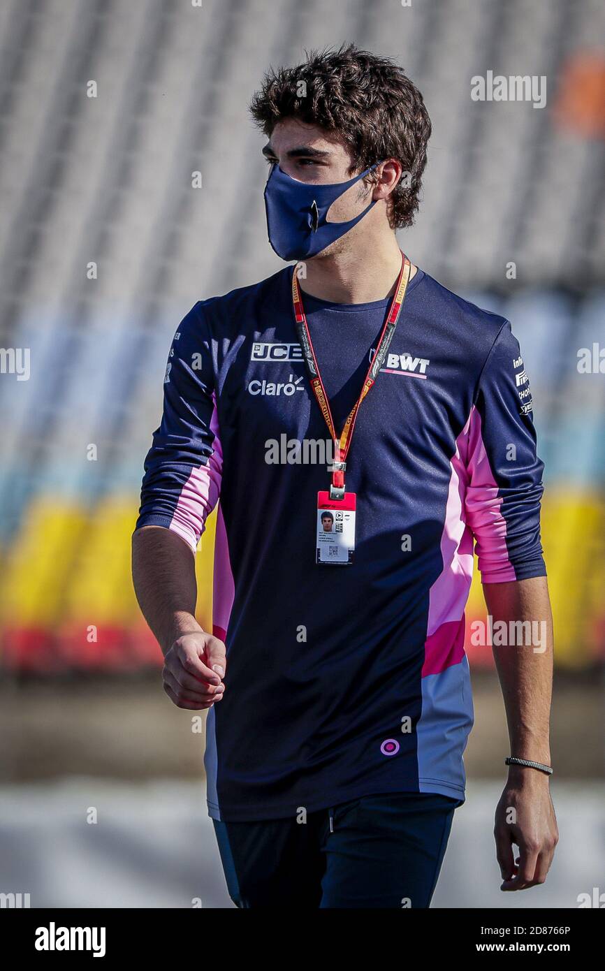 Racing point lance stroll hi-res stock photography and images - Alamy