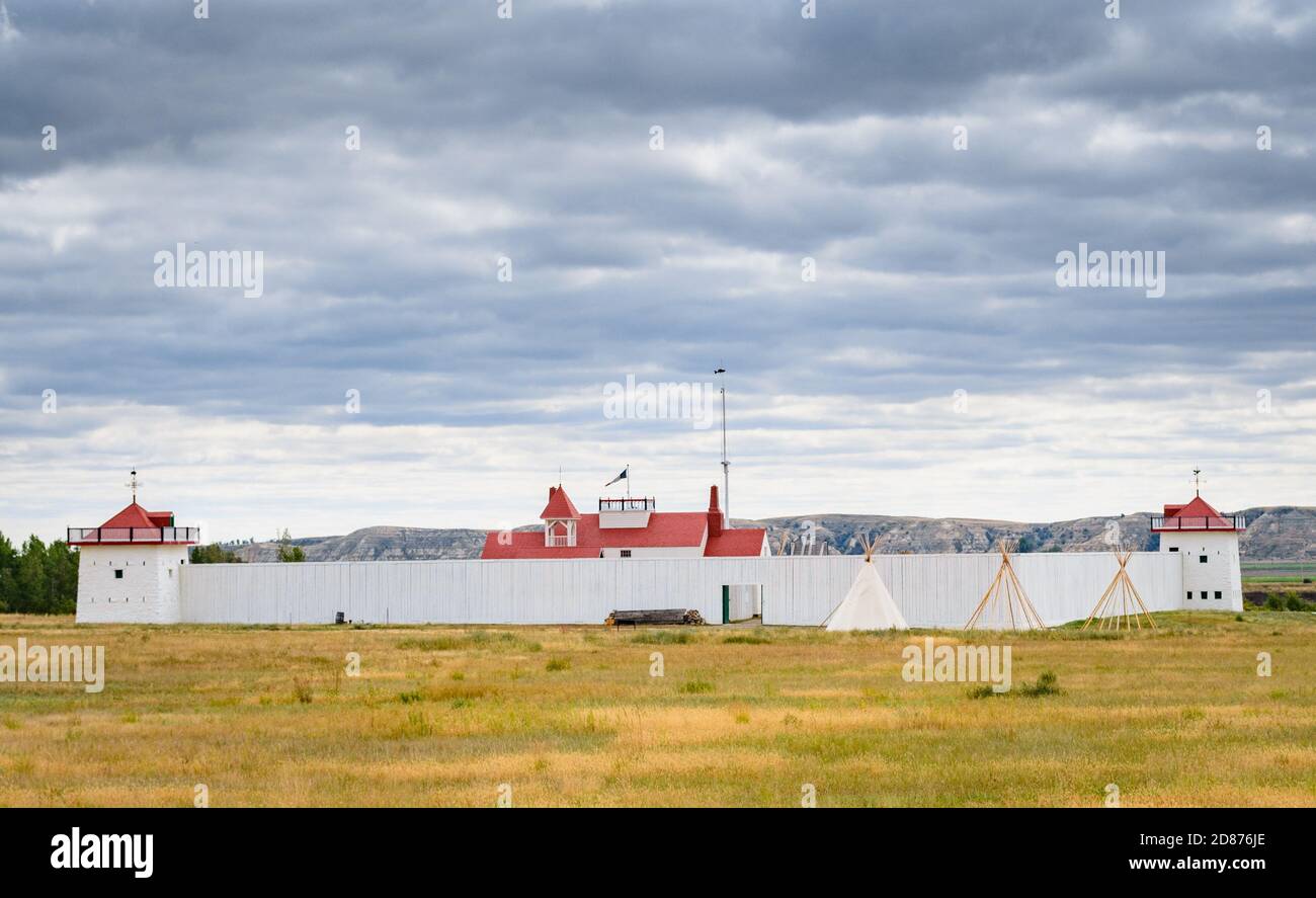 Fort Union Trading Post National Historic Site Stock Photo - Alamy