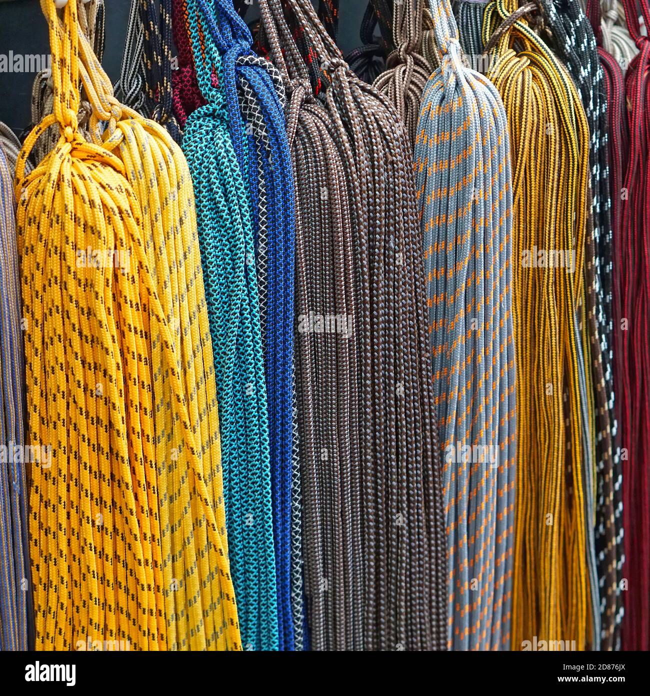Hanging shoe lace hi-res stock photography and images - Alamy