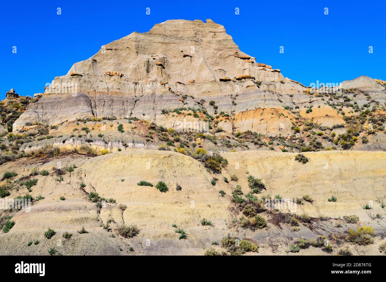 Makoshika State Park Stock Photo - Alamy