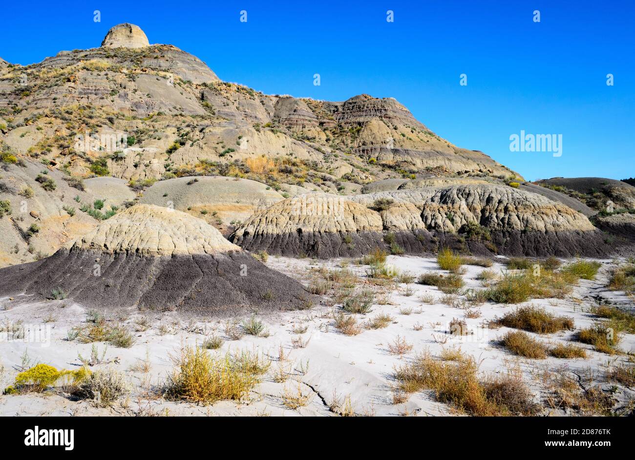 Makoshika State Park Stock Photo - Alamy