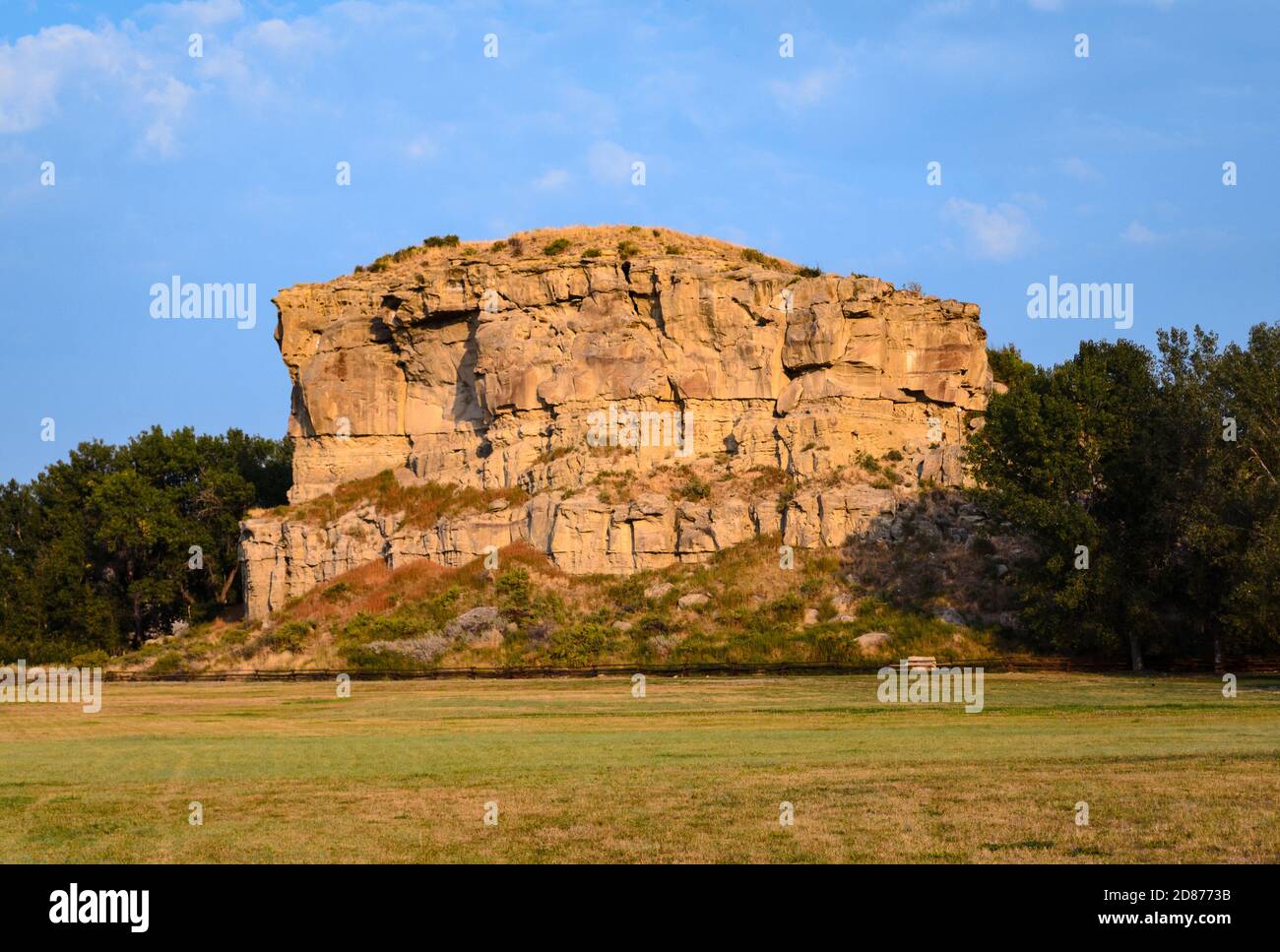 Pompeys Pillar National Monument Stock Photo - Alamy