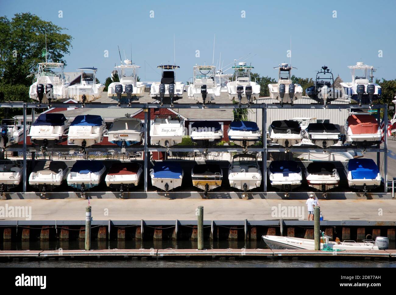 Boat racks hi-res stock photography and images - Alamy