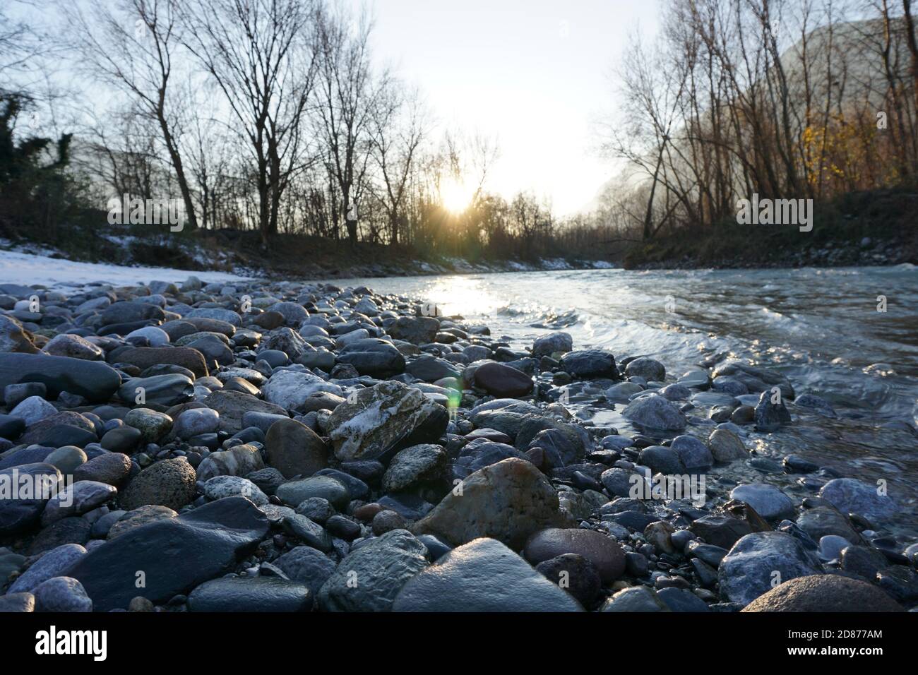Shore Of the river Stock Photo - Alamy