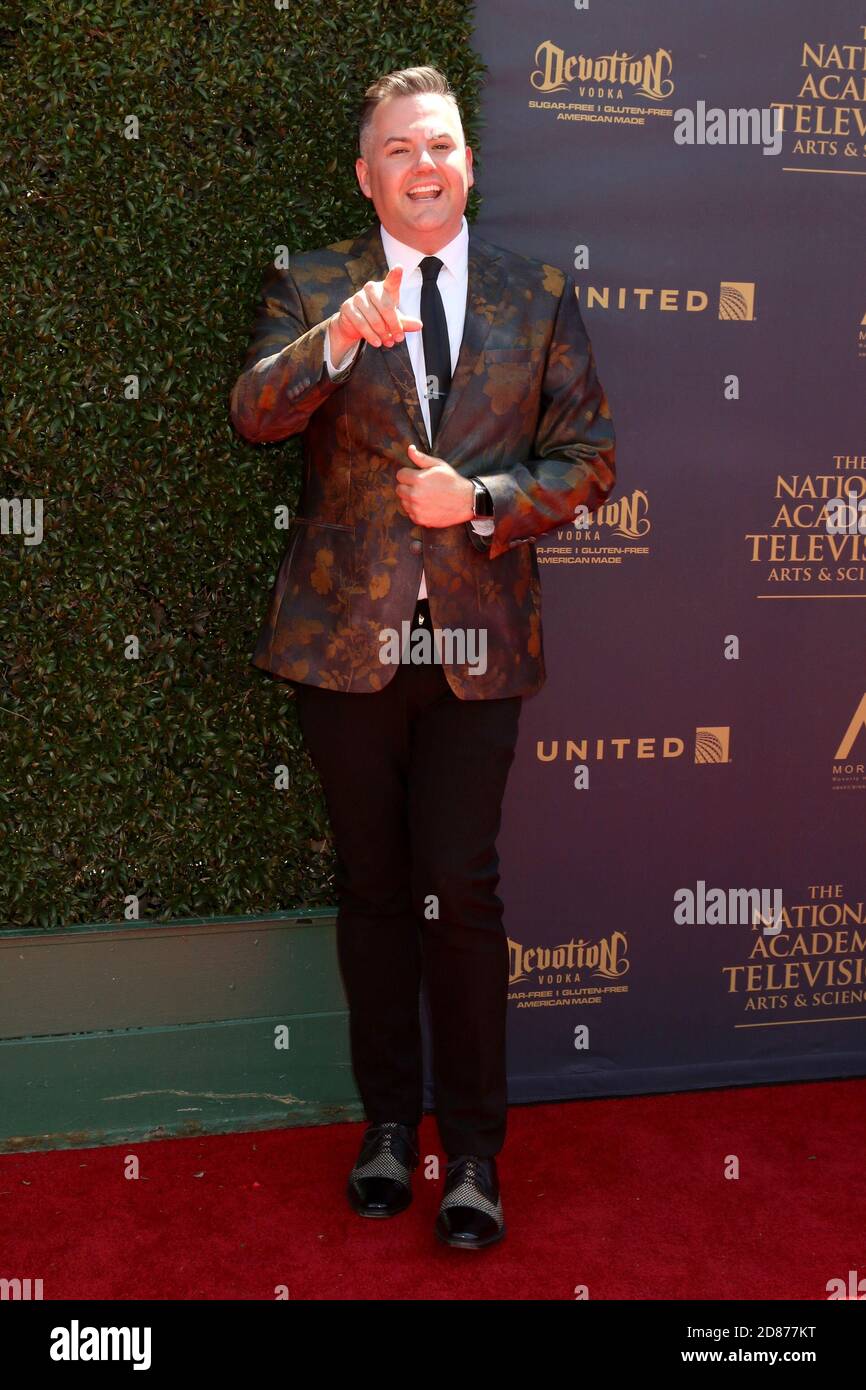 LOS ANGELES - APR 30: Ross Matthews at the 44th Daytime Emmy Awards ...