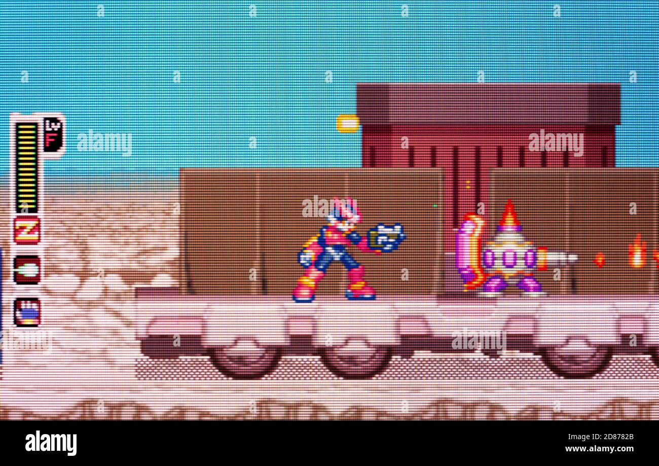 Megaman Zero 4 - Nintendo Game Boy Advance Videogame - Editorial use ...