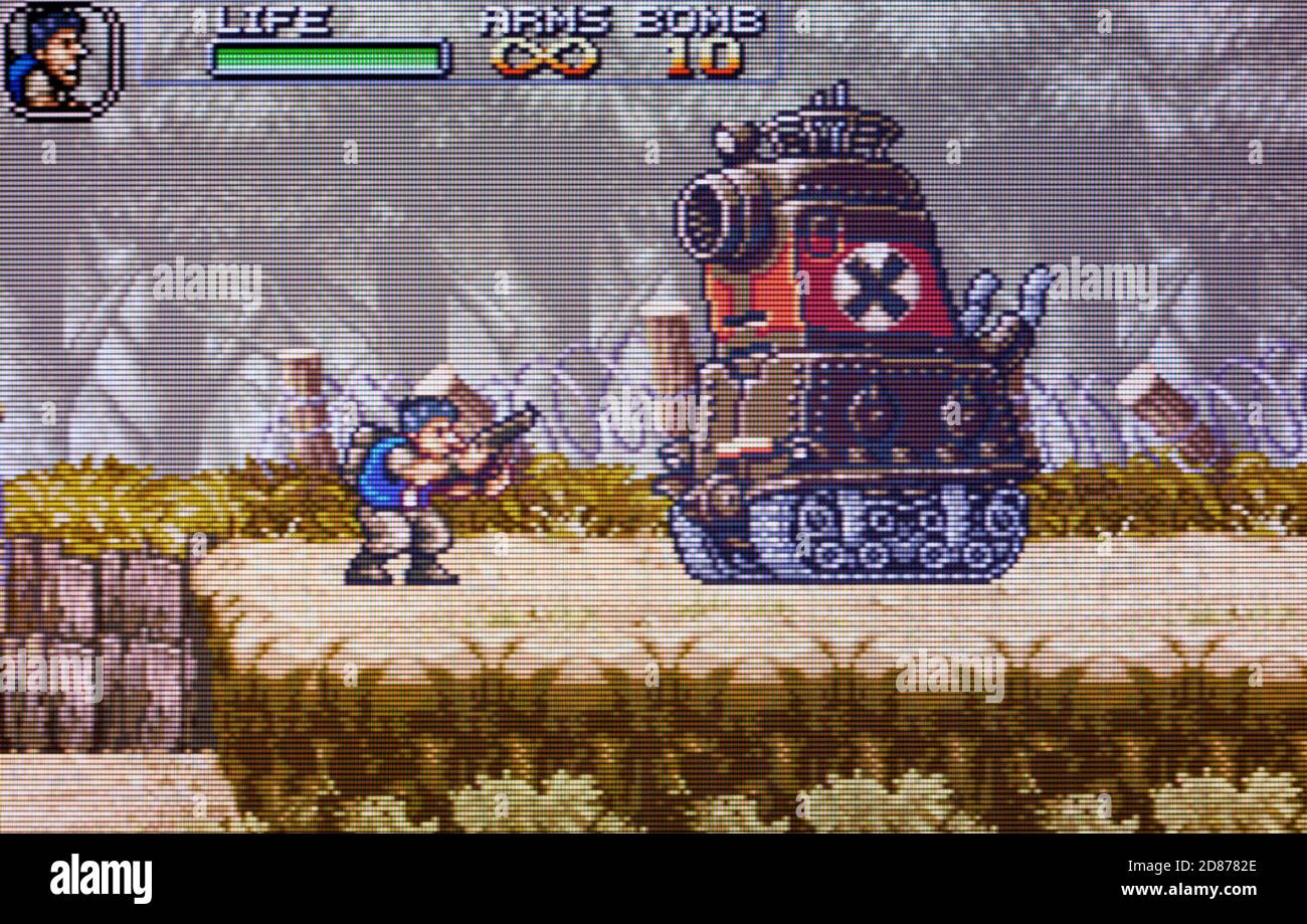 Metal Slug Advance - Nintendo Game Boy Advance Videogame - Editorial ...
