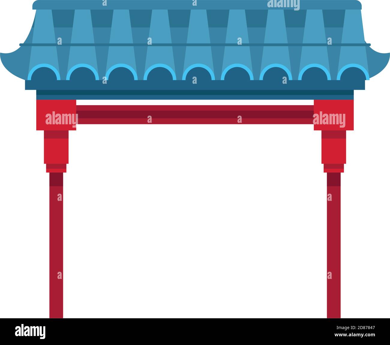 Chinese temple china hong kong gates Stock Vector Images - Alamy