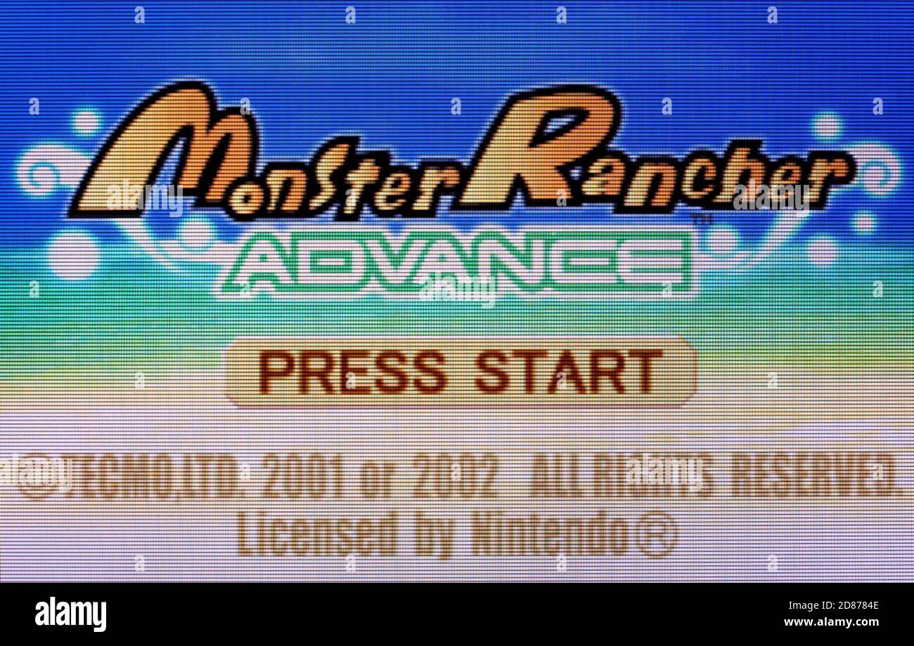 Monster Rancher Advance - Nintendo Game Boy Advance Videogame ...