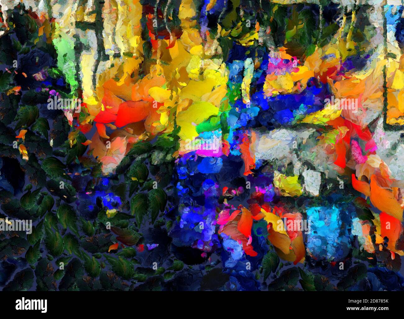 Paint drops abstract Stock Photo - Alamy