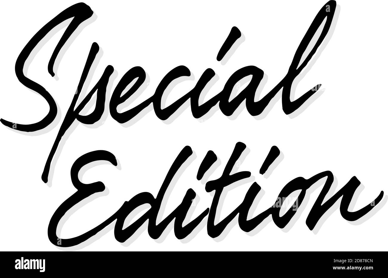 Special Edition vector lettering Stock Vector Image & Art - Alamy