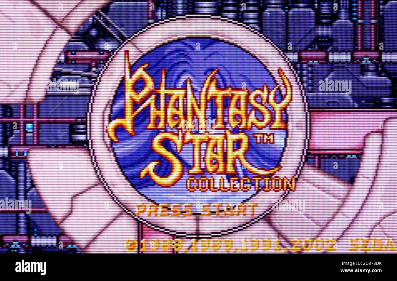 Phantasy Star Collection - Nintendo Game Boy Advance Videogame ...