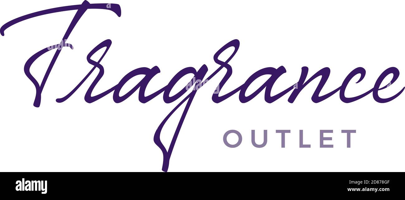 Fragrance vector lettering Stock Vector Image & Art - Alamy