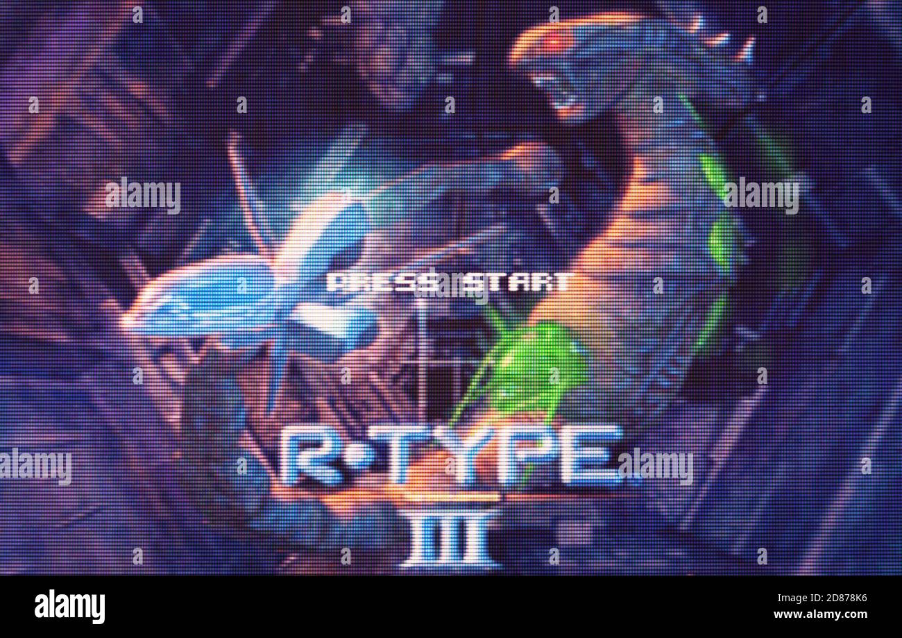 R-Type III - Nintendo Game Boy Advance Videogame - Editorial use only ...