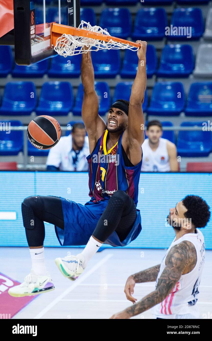 Brandon Davies of FC Barcelona during the Turkish Airlines EuroLeague ...