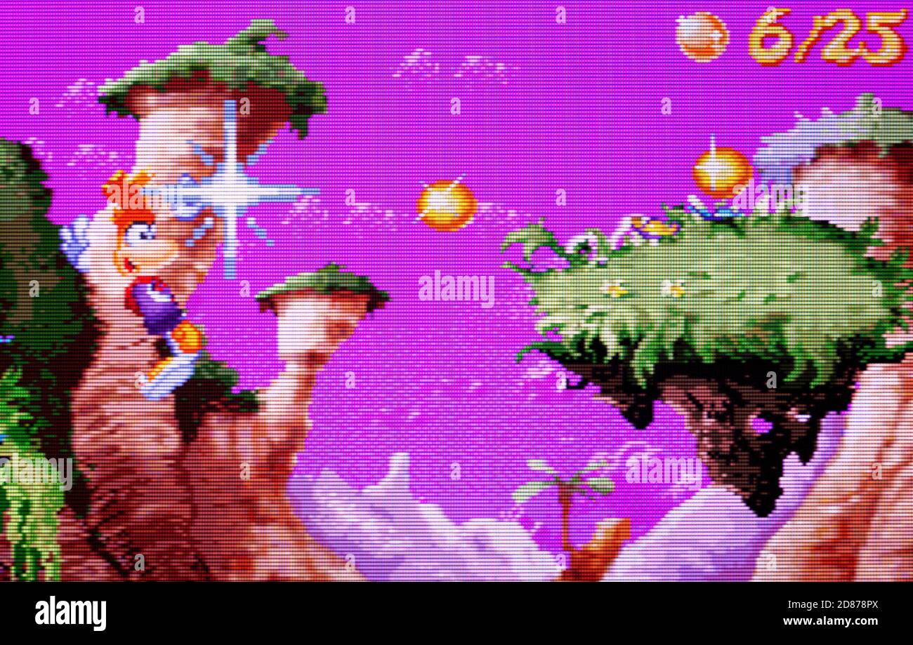 Rayman 3 - Nintendo Game Boy Advance Videogame - Editorial use only ...