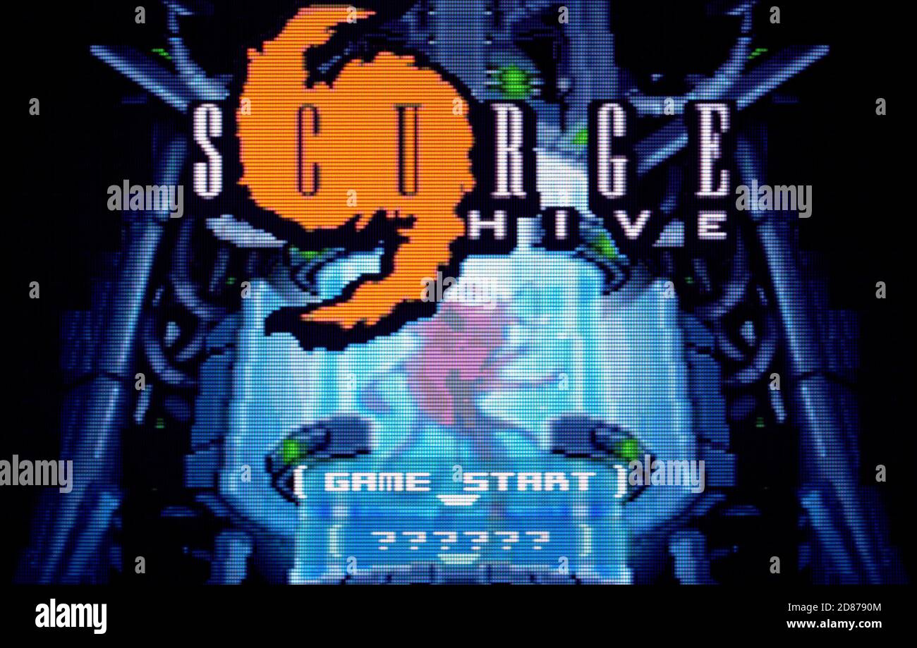 Scurge Hive - Nintendo Game Boy Advance Videogame - Editorial use only ...