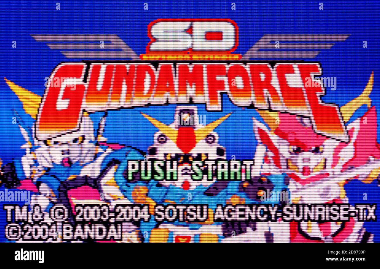 Gundam force hi-res stock photography and images - Alamy