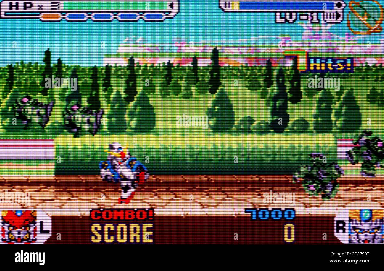 SD Gundam Force - Nintendo Game Boy Advance Videogame - Editorial use ...