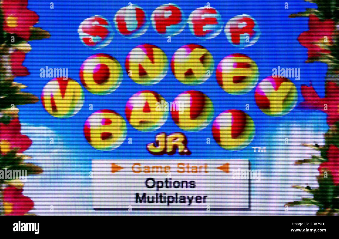Super Monkey Ball Jr - Nintendo Game Boy Advance Videogame - Editorial ...