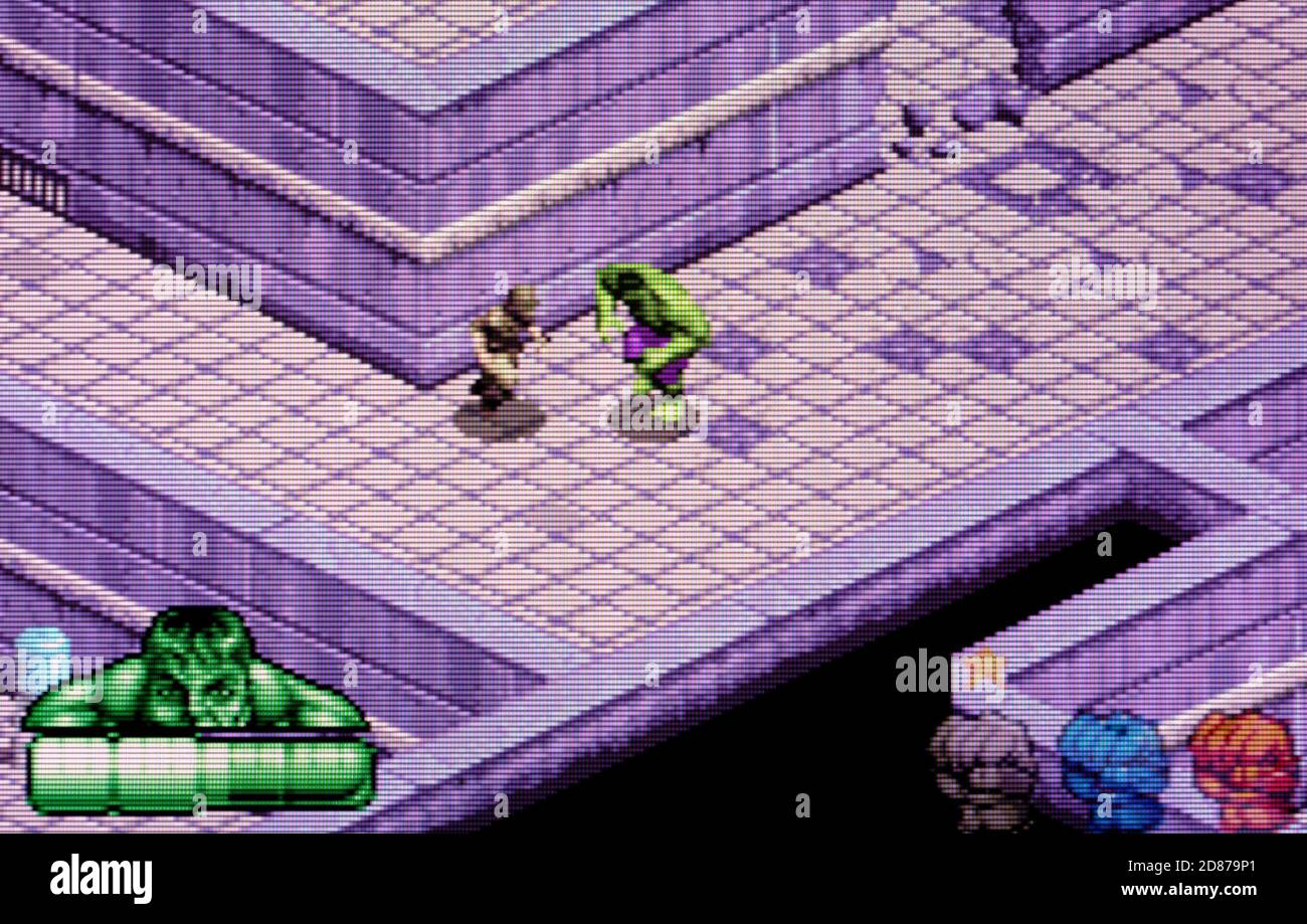 Incredible Hulk - Nintendo Game Boy Advance Videogame - Editorial use ...