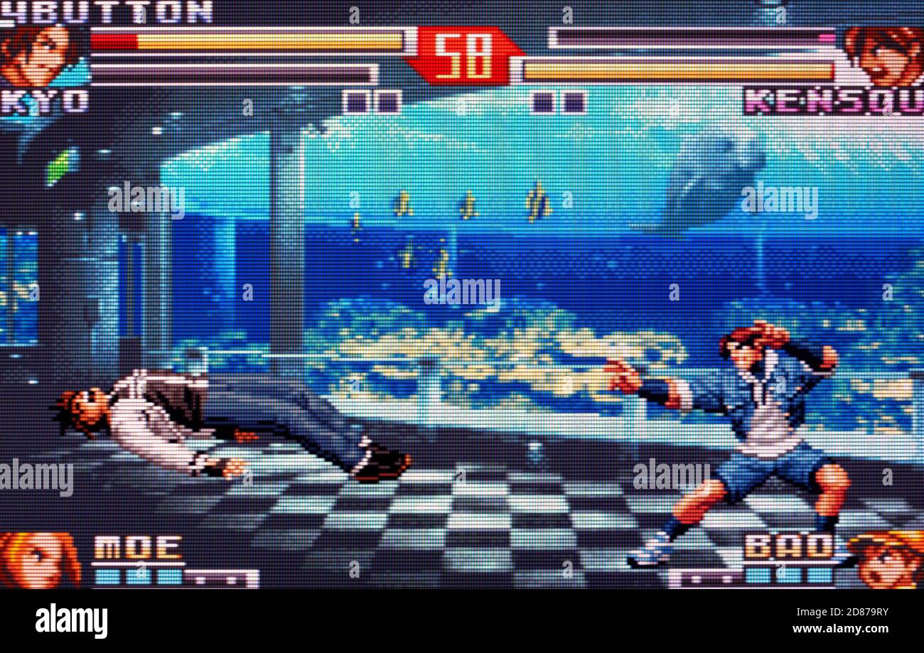 King of Fighters EX 2 - Howling Blood - Nintendo Game Boy Advance Videogame - Editorial use only ...