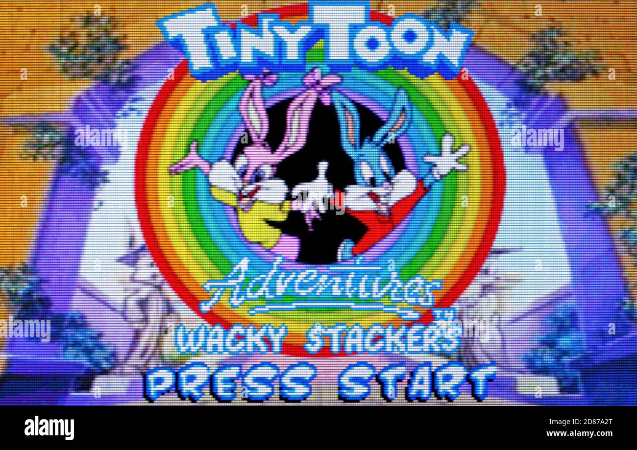 Tiny Toon Adventures - Wacky Stackers - Nintendo Game Boy Advance ...