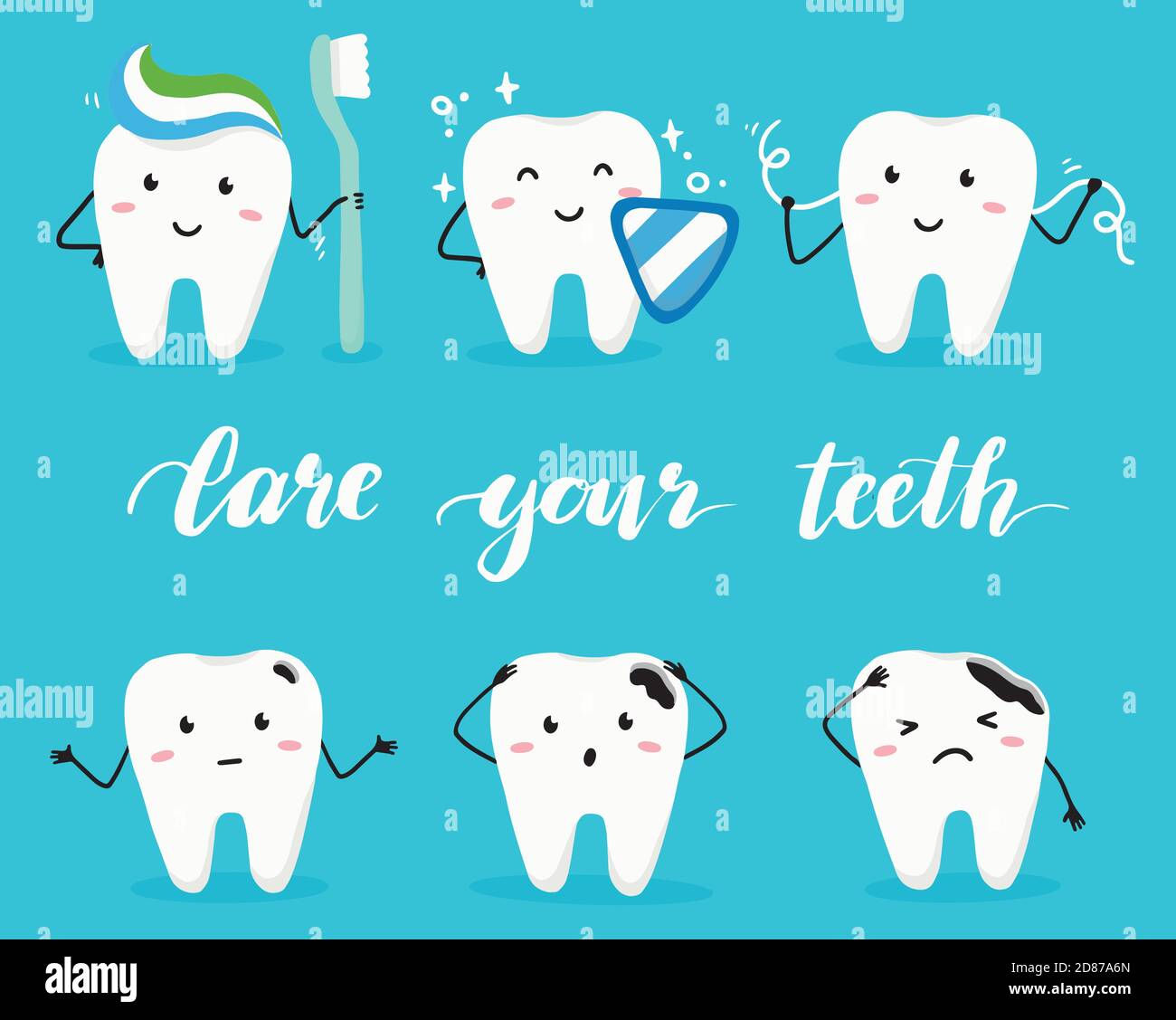 Bad Teeth Cartoon