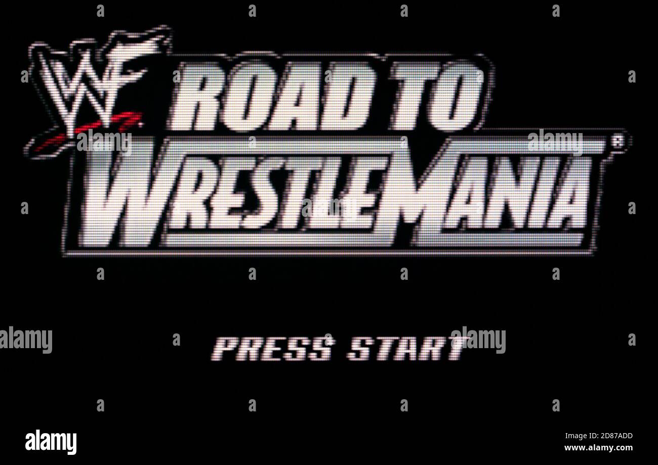 WWE Road to Wrestlemania - Nintendo Game Boy Advance Videogame ...