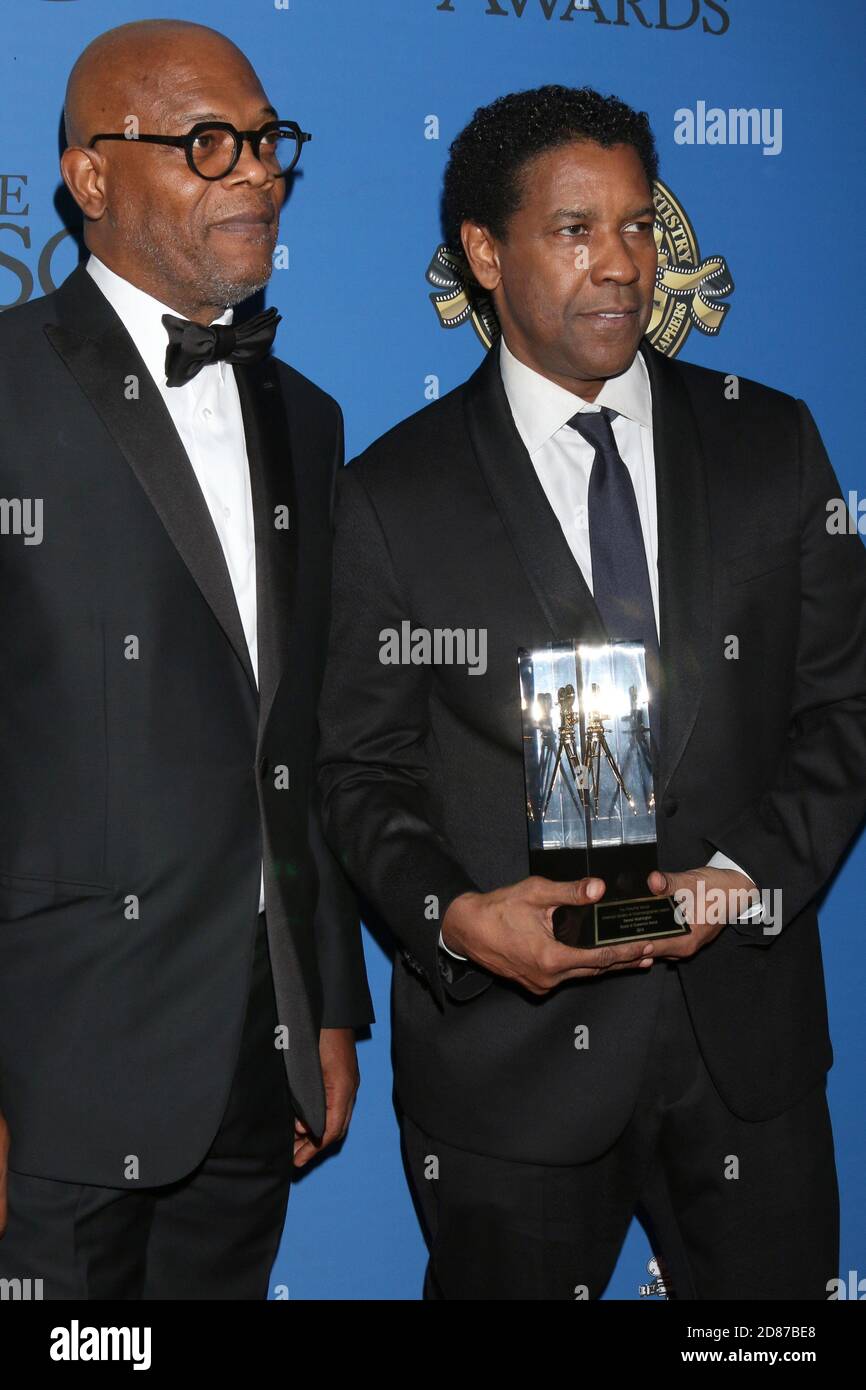LOS ANGELES - FEB 4: Samuel L. Jackson, Denzel Washington at the 31st ...