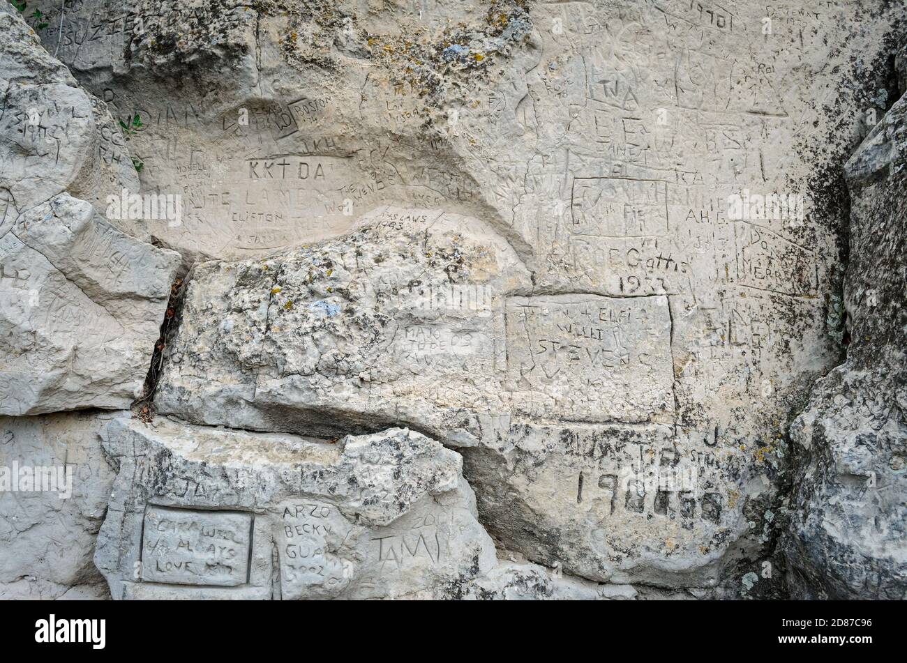 Register Cliff State Historic Site Stock Photo - Alamy